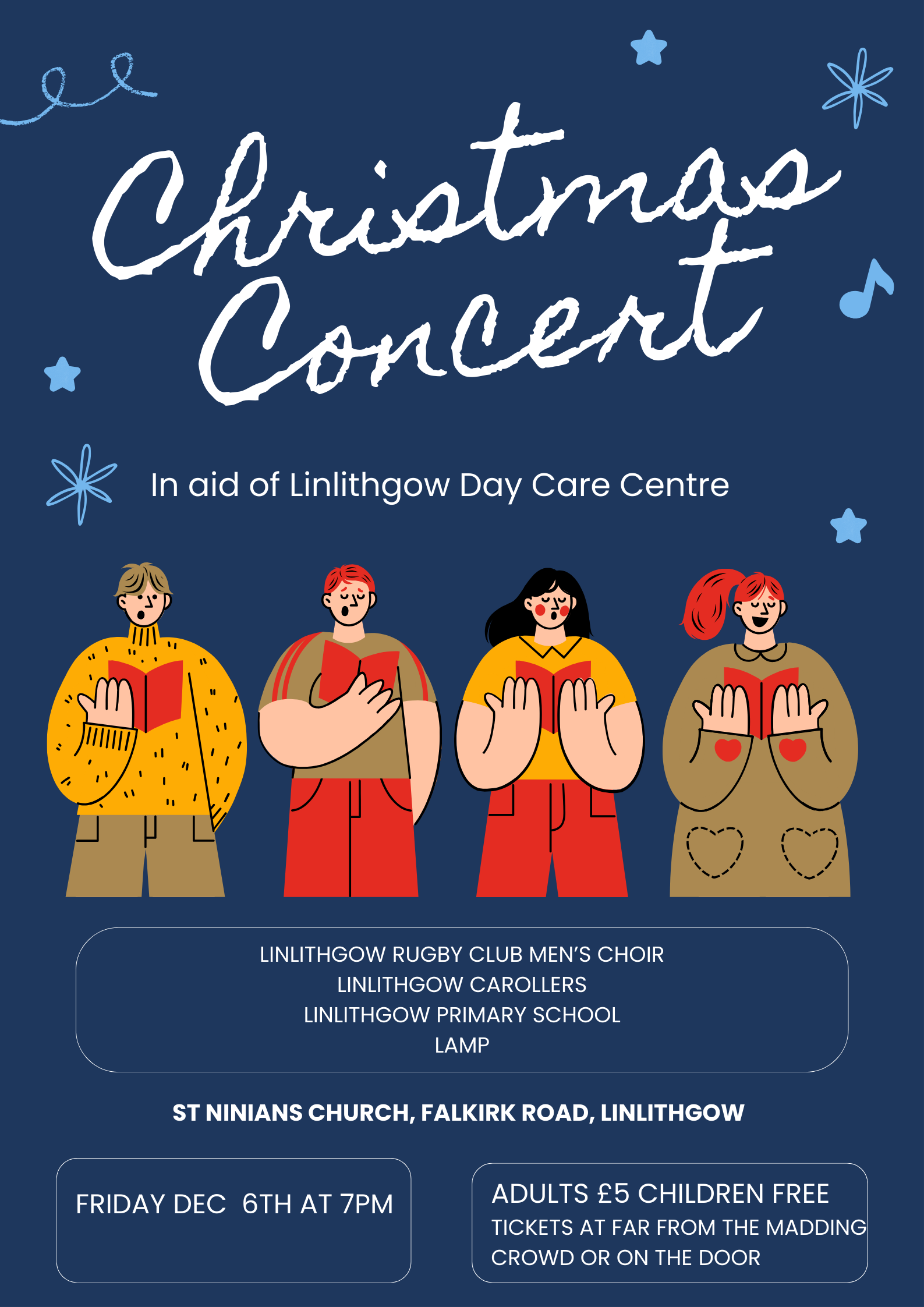 Christmas Concert in aid of Linlithgow Day Care Centre - My Linlithgow